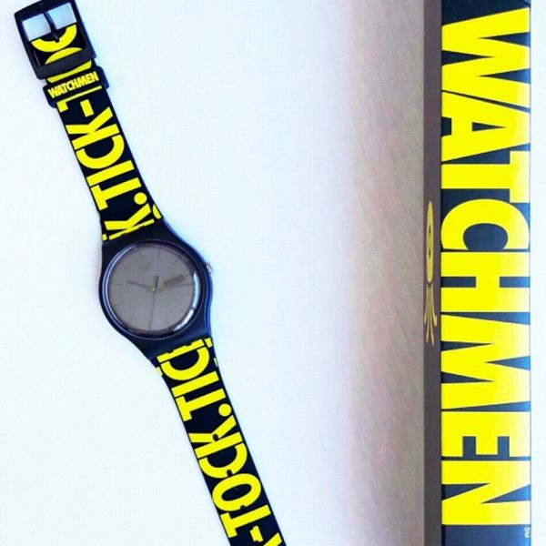 Limited Swatch HBO Special " WATCHMEN " SUOB702CT - from NYC Comic Con ...