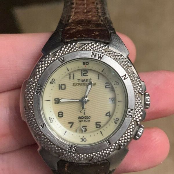 Vintage Timex Expedition Rotating Compass Inner Internal Bezel New ...