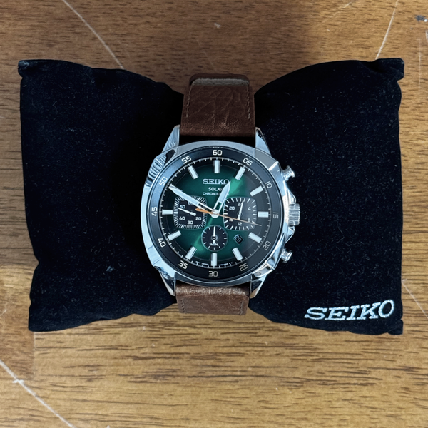 2017 Seiko Solar Cal V175 Quartz Chronograph (#SSC513) | WatchCharts ...