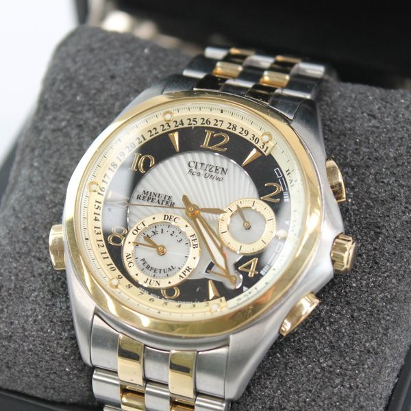 Mens Citizen Eco Drive Minute Repeater Watch Ref G900-T009409 Quartz ...