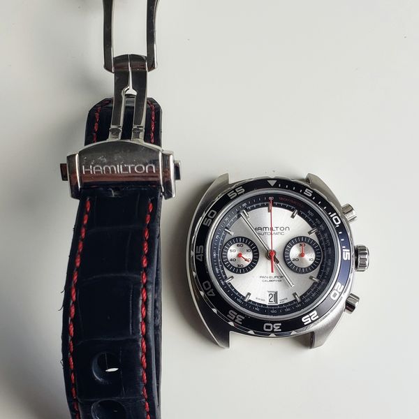 Hamilton Pan Europ Chrono, Silver Dial - Toronto, Canada | WatchCharts