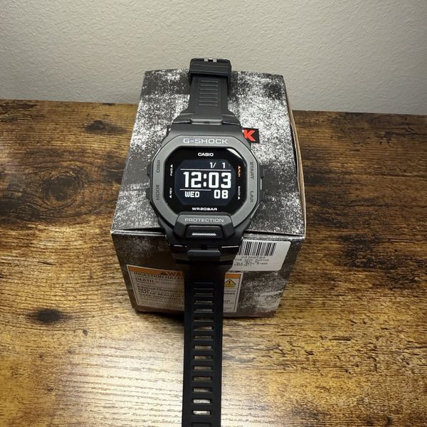 CASIO G-SHOCK GBD-200 Black Quartz Digital Watch; Bluetooth Smartwatch ...
