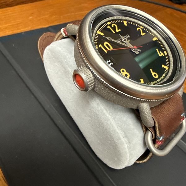 Nixon October Men's Wrist Watch | leather nato | WatchCharts Marketplace