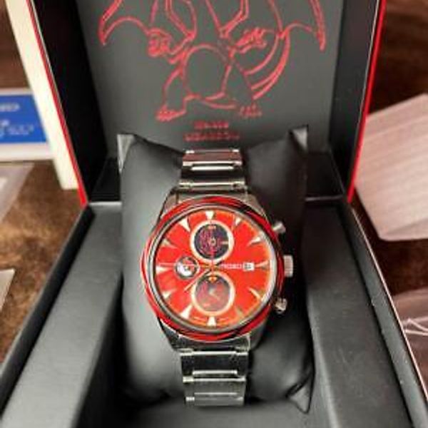 Seiko Pokemon Watch SBPY159 Charizard Special Model 700 Limited Edition ...