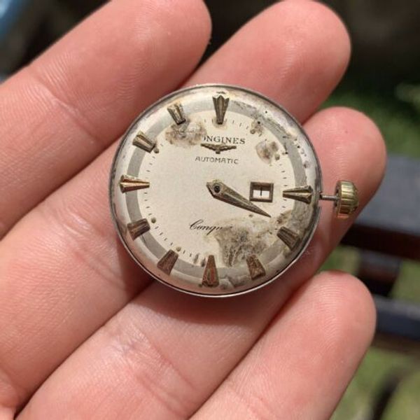 LONGINES Automatic Conquest Movement and Dial Cal 19asd RARE parts the ...