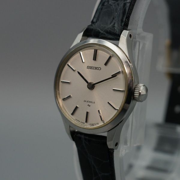 [NEAR MINT] SEIKO 2559-0020 Silver Dial Hand Winding Women Vintage ...