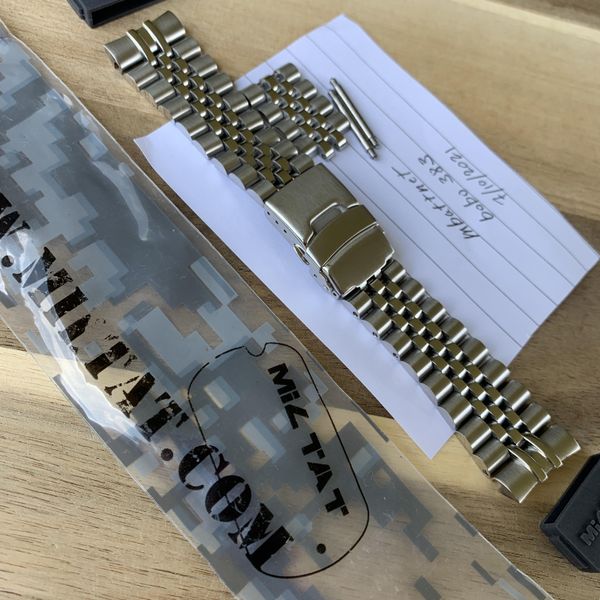 [WTS] Militat Super-J Jubilee Bracelet for Seiko New Turtle SRP775 777 ...