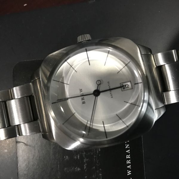 Brew Watches HP-1 Automatic Steel Extras | WatchCharts Marketplace