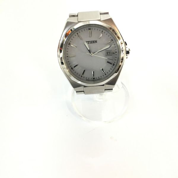 [Used] CITIZEN ECO-DRIVE / Solar watch / Analog / SLV / E111-S080703 [Clothing accessories, etc ...