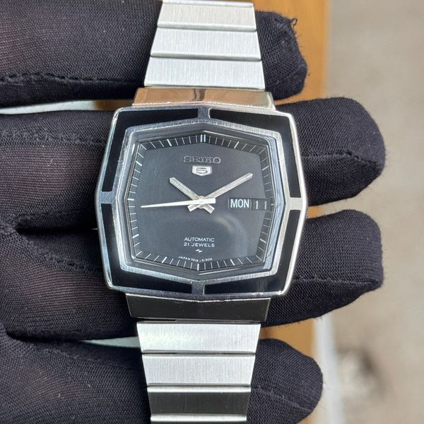 Vintage Seiko 5 Hexagon Retro Automatic Men's Watch 7019-5110 Mens ...