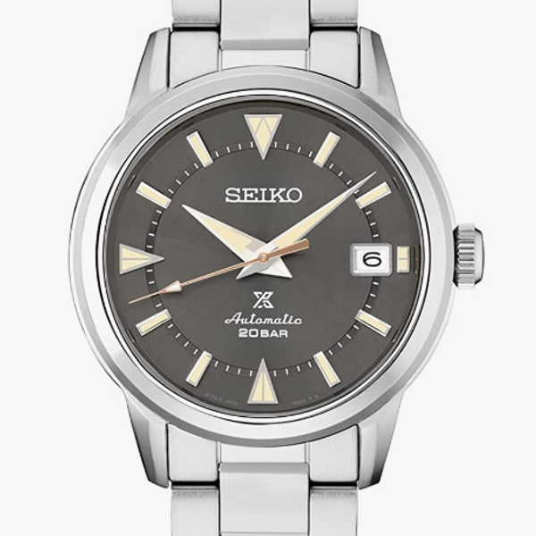 Seiko Prospex Automatic Grey Dial Stainless Steel Bracelet Men's Watch ...