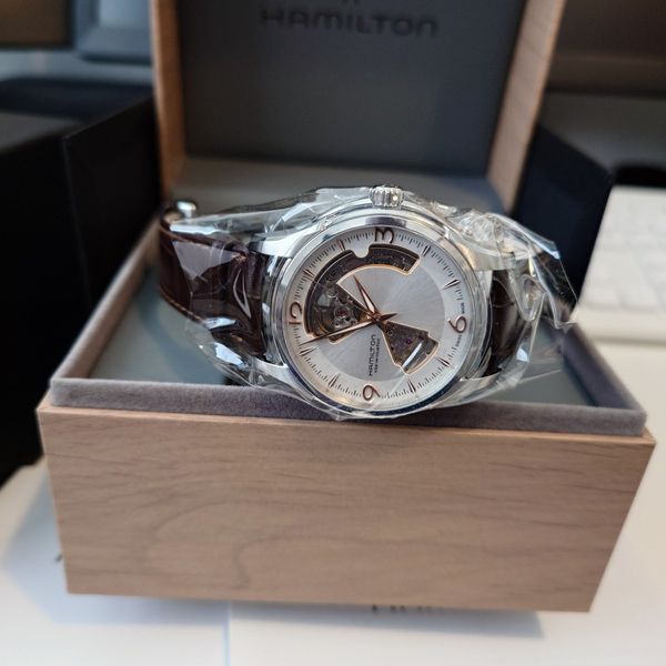 Hamilton Jazzmaster Open Heart Automatic Watch 40mm H32565555 ...