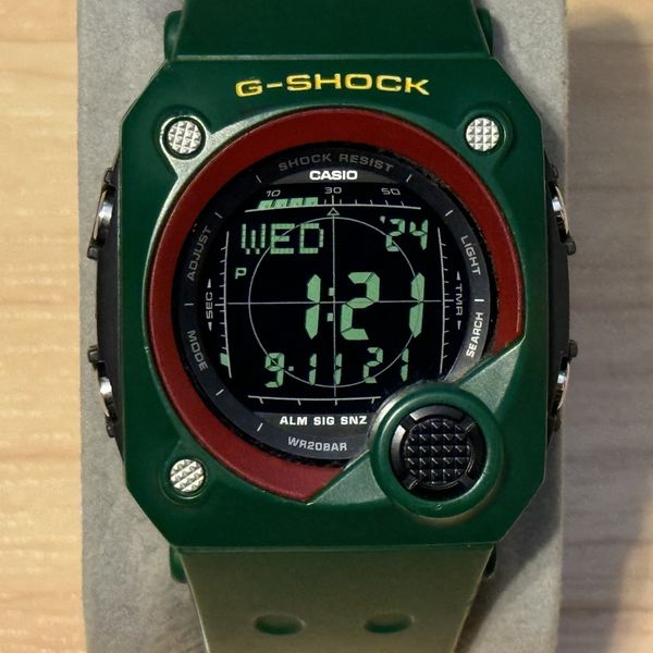[WTS] Casio G-Shock G-8000-1A G-8000RE Jamaican Rastafarian “Sniper ...