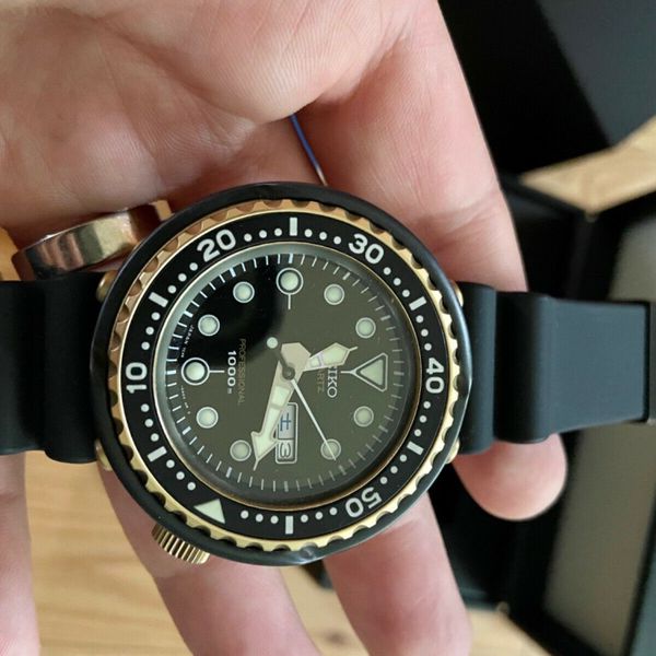 SEIKO PROSPEX 1978 reissue SBBN040 Golden Tuna Limited Edition ...