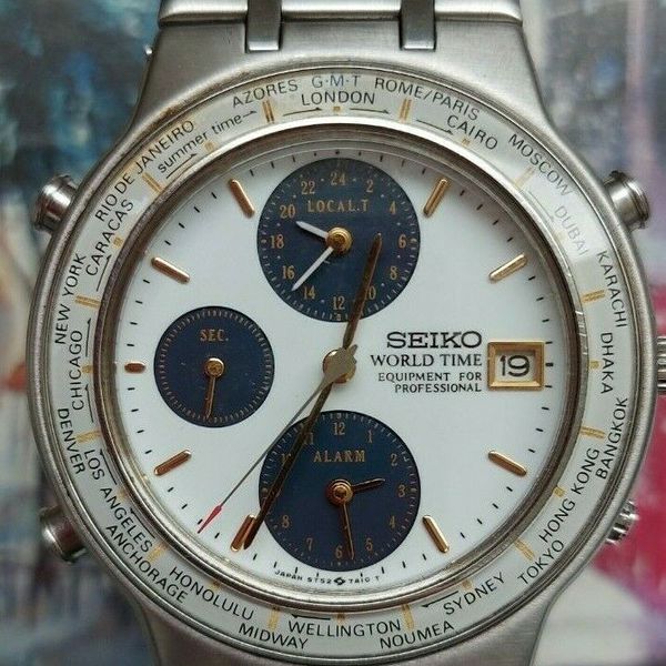 Seiko World Time | WatchCharts Marketplace