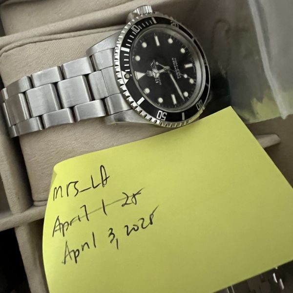 [WTS] 1988 Rolex Submariner 5513 with Serial Tag | WatchCharts Marketplace