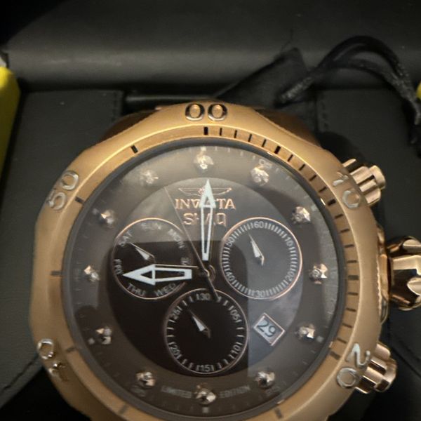 invicta shaq limited edition Model 34640 Rose Gold 57mm 0.5 Diamond ...