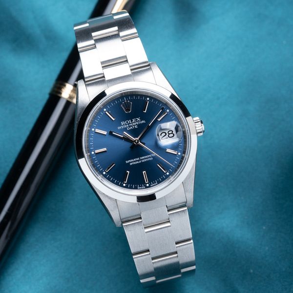 FS: 2002 Rolex Oyster Perpetual Date Ref. 15200 with Box & Papers ...