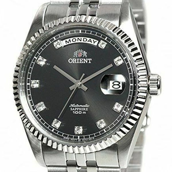 Orient President Day Date Classic Automatic Sapphire Watch EV0J003B ...