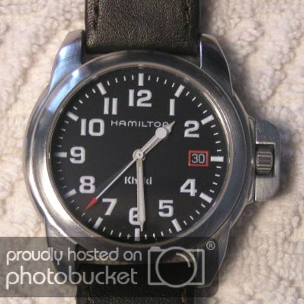 FS - Hamilton Khaki Action Crown Guard Quartz H61411533 | WatchCharts ...