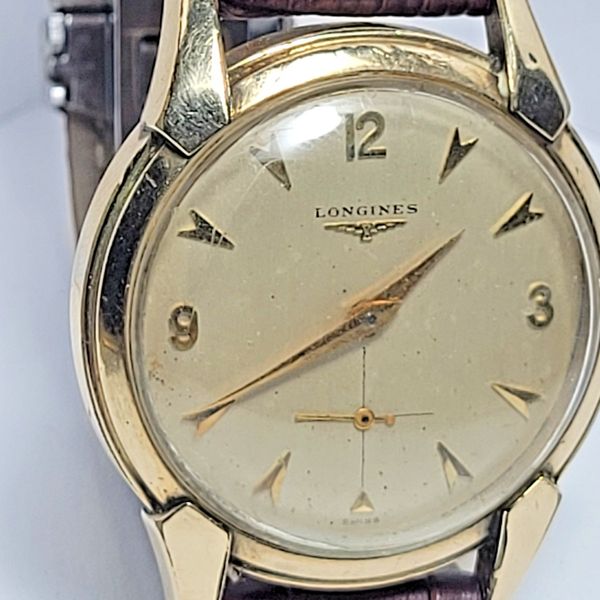 Vintage Longines 17J Cal 23Z Manual winding 10k GF Case Men's Watch ...