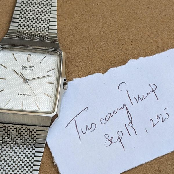 [WTS] Seiko Chronos Rectangular Case with Integrated Bracelet - $165 ...