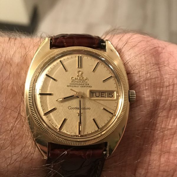 SOLD Omega C-case Constellation from 1969 | WatchCharts Marketplace
