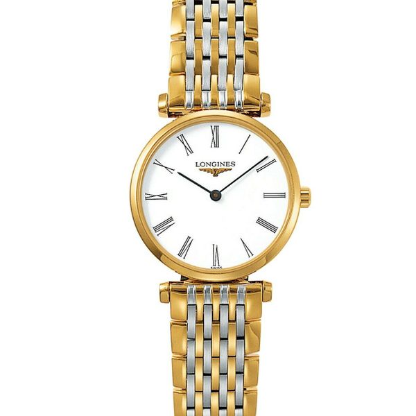 Longines La Grande Classique Two Tone Stainless Steel Ladies Watch ...