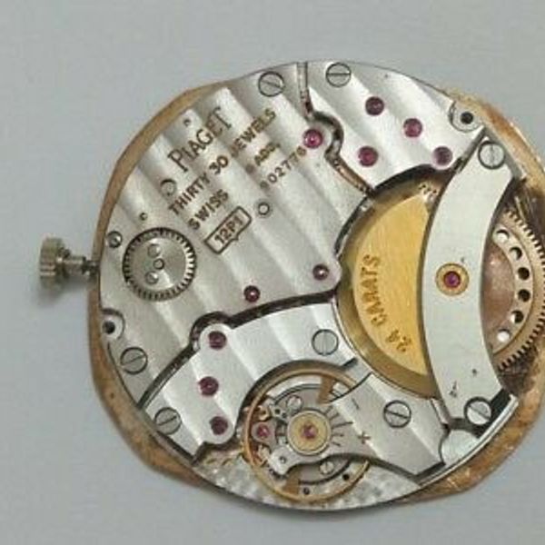 Piaget 12P1 Automatic 24 Carats Micro-Rotor Movement | WatchCharts ...