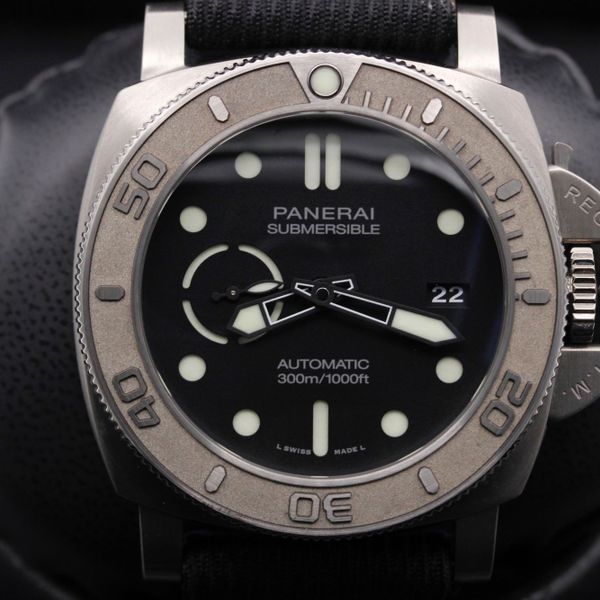FSOT: Panerai Submersible "Mike Horn Edition" - PAM 984 - Black ...