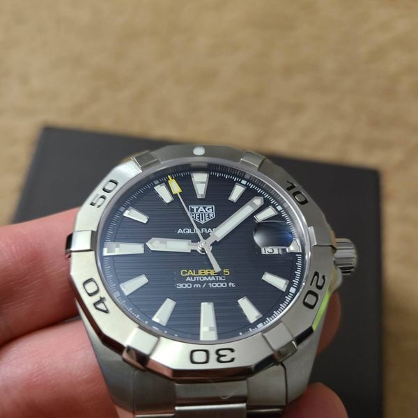 FS only: TAG Heuer WBD2110 Aquaracer Calibre 5 WBD2110.BA0928 | WatchCharts