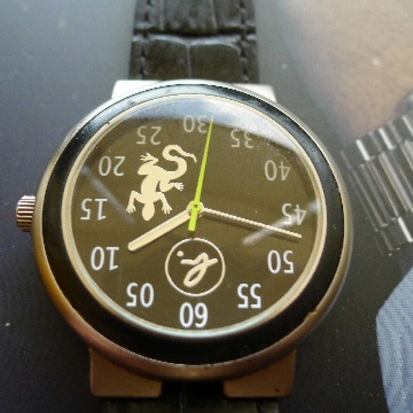 FS: AGNES B JAPAN MOVEMENT QUARTZ MEN WATCH WITH LIZARD DIAL! | WatchCharts