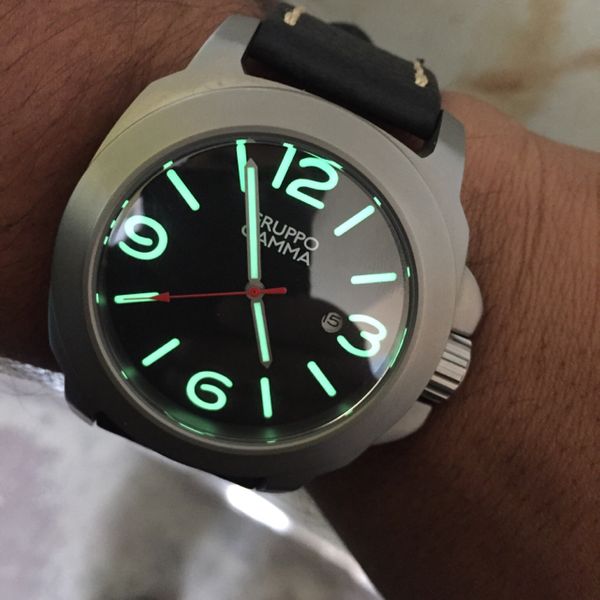 Gruppo Gamma Titanium Vanguard "PAM". LNIB 4 straps | WatchCharts