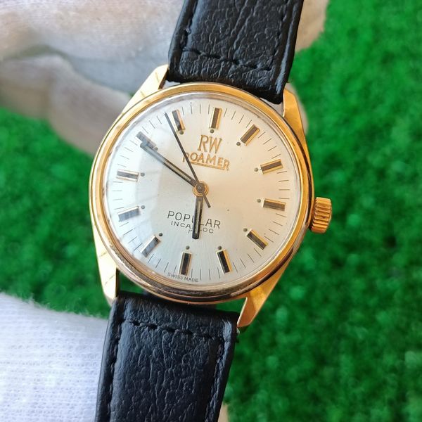 [WTS] Roamer RW Watch popular Silver Gold Plated watch. $130 Shipped ...