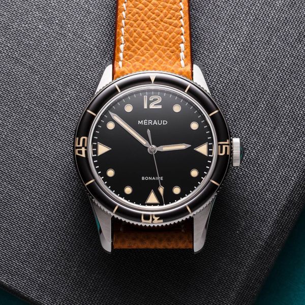 [WTS] Meraud Bonaire Onxy Black 39mm [repost] | WatchCharts Marketplace