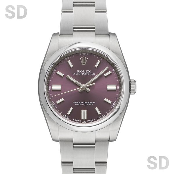 Rolex Oyster Perpetual 36 116000 Red Grape Used Men | WatchCharts
