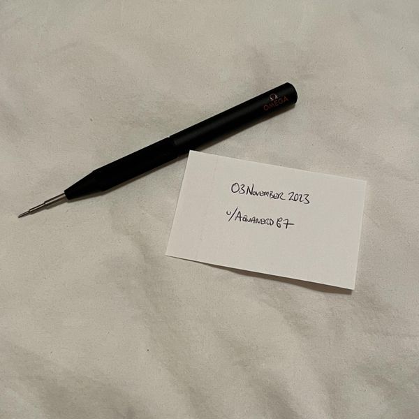 [WTS][US] Omega Spring Bar Tool - A | WatchCharts Marketplace