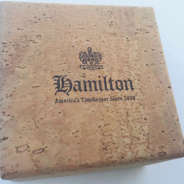 RARE Hamilton Box Box Vintage Watch Cork Cork | WatchCharts Marketplace
