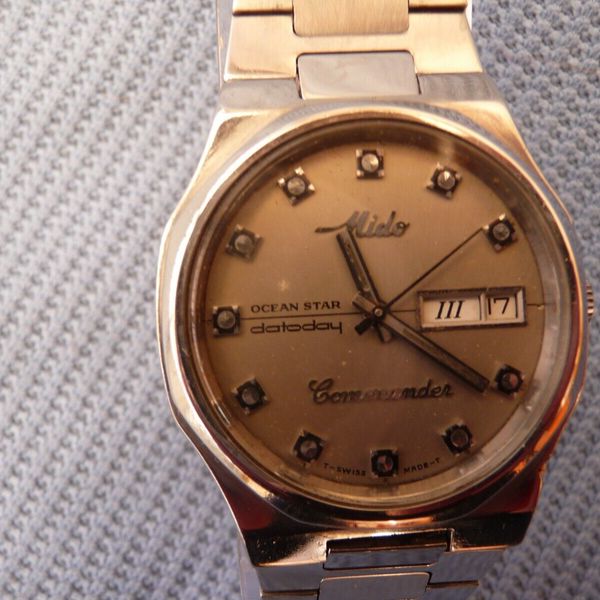 Genuine Mido ocean star commander | WatchCharts Marketplace