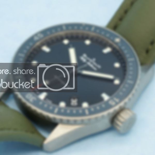 FSOT: BLANCPAIN FIFTY FATHOMS BATHYSCAPHE in Titanium | WatchCharts ...