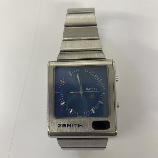 Zenith Futur Time Command Watch Vintage Original Needs New Battery ...