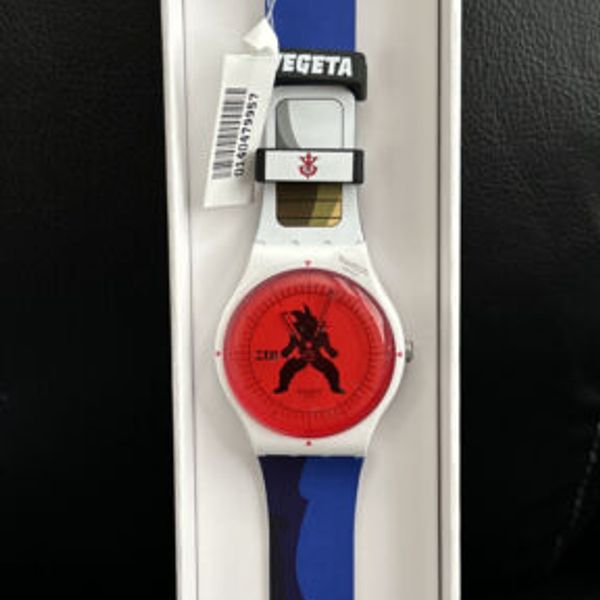 SWATCH X DRAGON BALL Z VEGETA WATCH LIMITED EDITION | WatchCharts