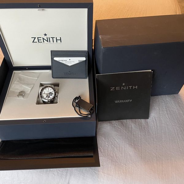 [WTS] White Zenith Chronomaster Sport | WatchCharts