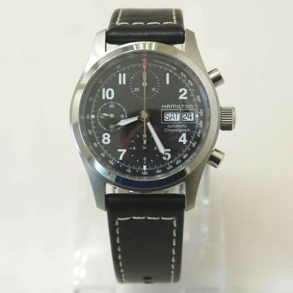 Hamilton Khaki Field Automatic Chronograph Men Watch, 38mm, H714560 ...