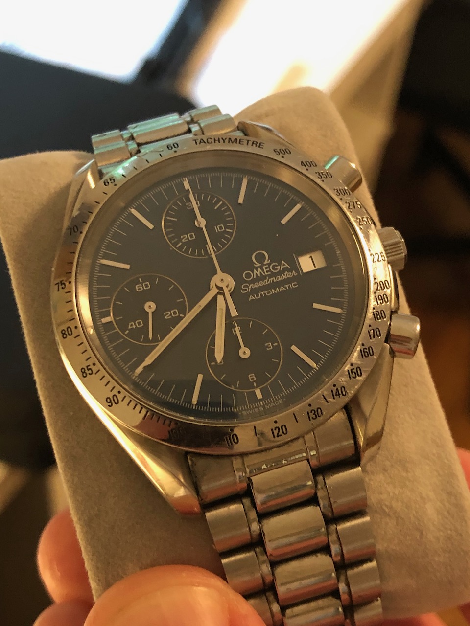 [WTS] Omega Speedmaster Rare Blue Dial and Hex Crown Automatic - 3511. ...