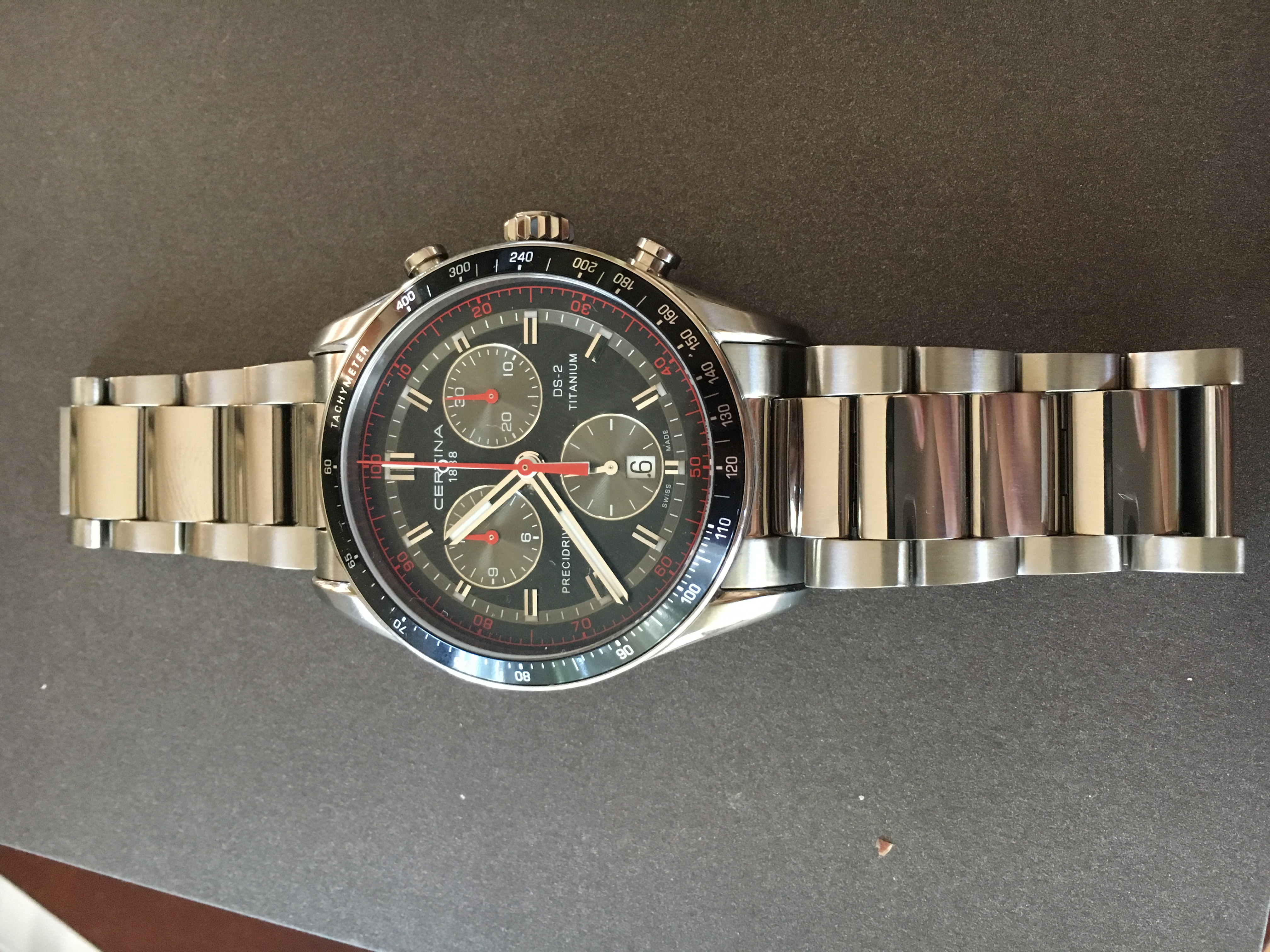 FS: Certina DS-2 Chronograph Precidrive - TITANIUM!!! (updated - reduced price!) | WatchCharts ...