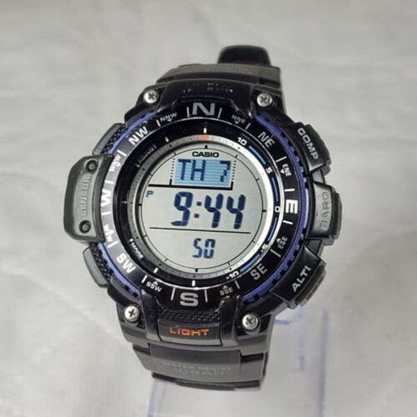 CASIO SGW-1000 ALTI BARO TRIPLE SENSOR COMPASS ALARM MEN'S WATCH NEW ...