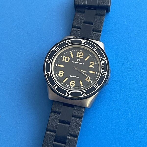 JUNGHANS Vintage Lady Diver Watch Made In Germany | WatchCharts Marketplace