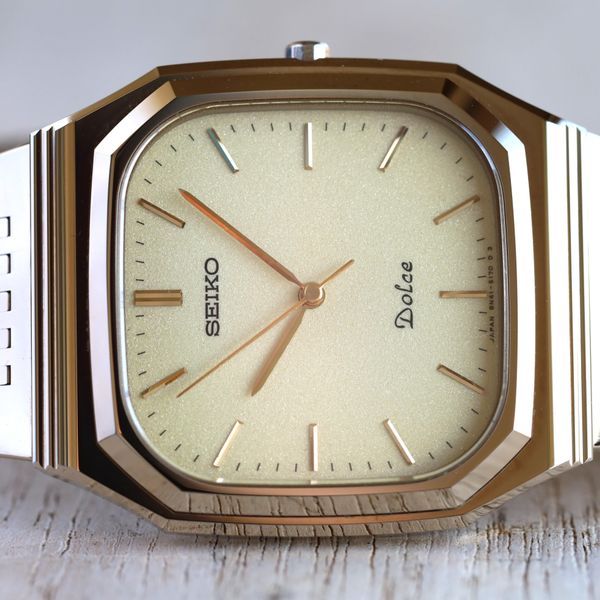 [WTS] Seiko Dolce 8N41- Tungsten Carbide, 8N41 mov't, Sapphire, Amazing dial, **RARE ...