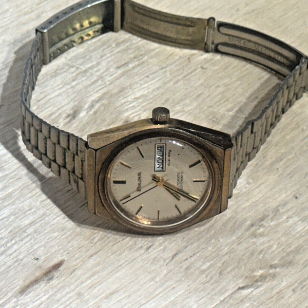 Vintage Bulova N7 Automatic Winding Watch | Water Resistant | Dual Day ...
